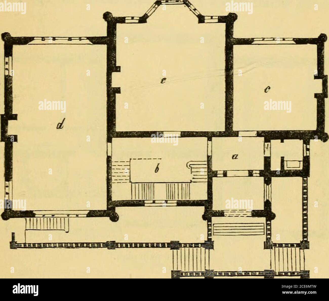H Shape Italian Villa Floor Plans Italian Style House Plans