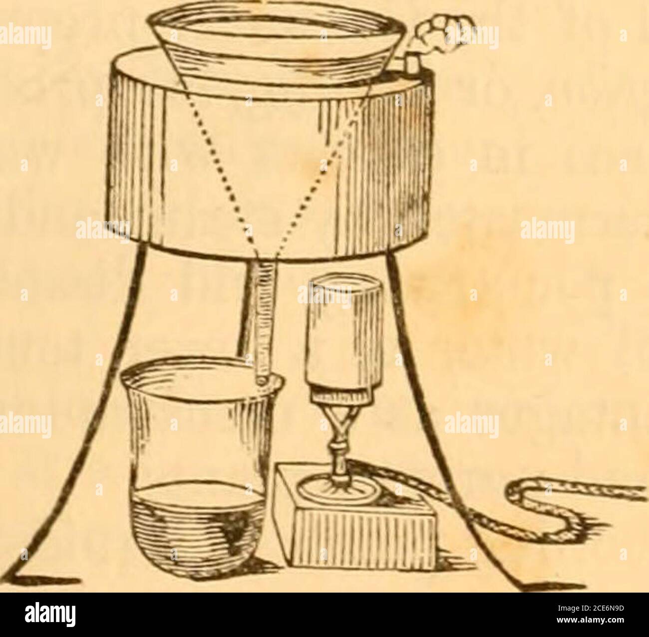 Laboratory Water Bath Drawing