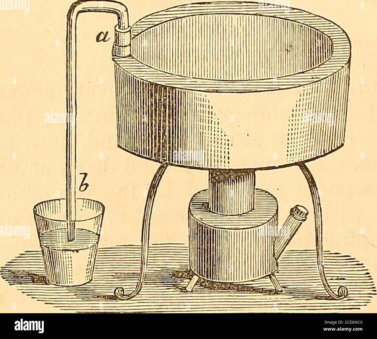 Laboratory Water Bath Drawing