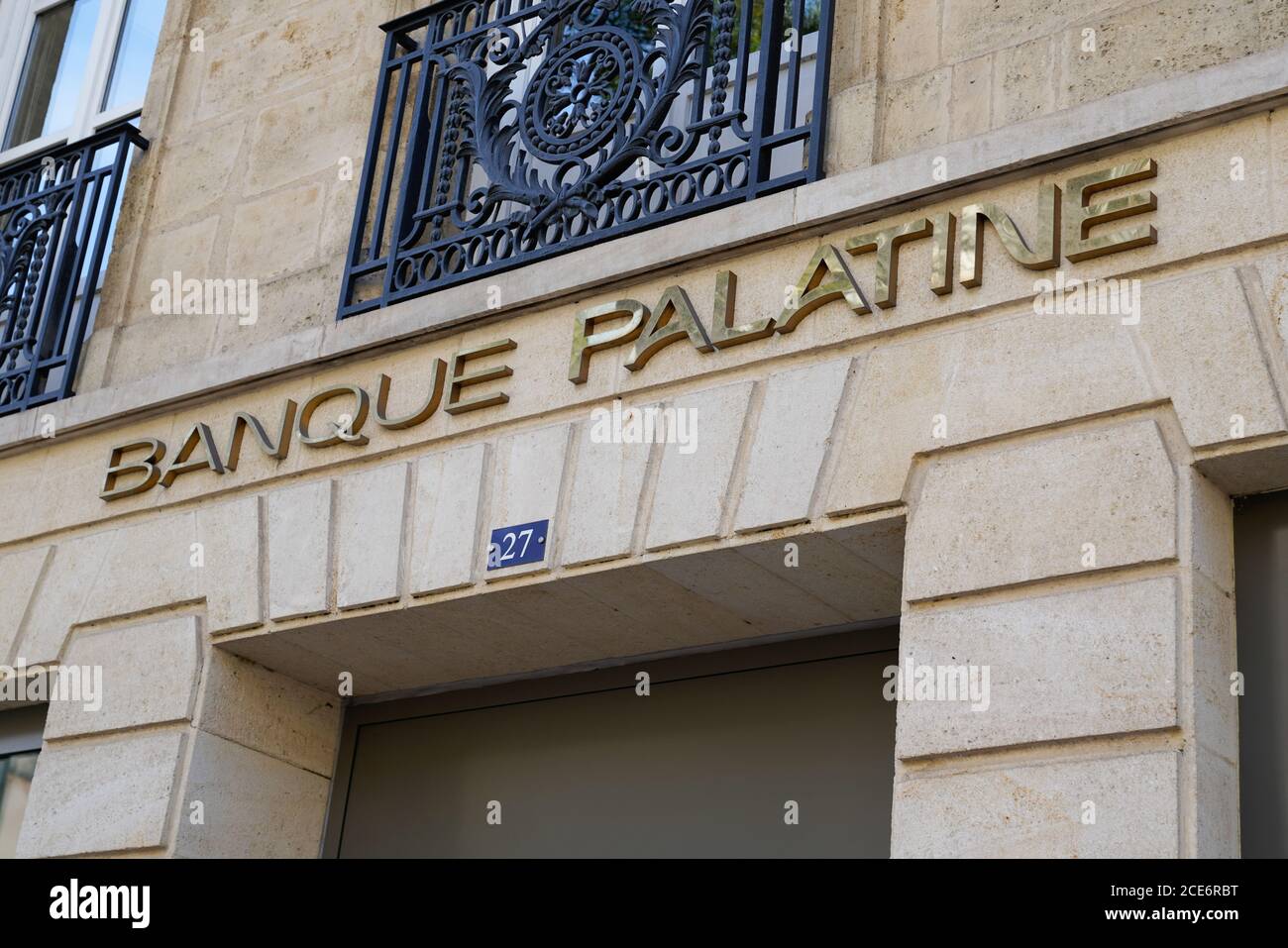 Banque palatine logo hi-res stock photography and images - Alamy