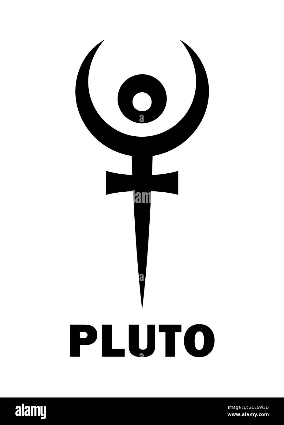 Pluto Planetary Symbol
