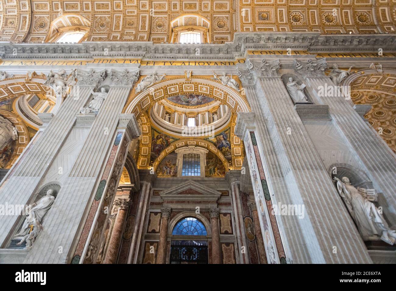Basilica of Saint Peter in Rome Stock Photo - Alamy