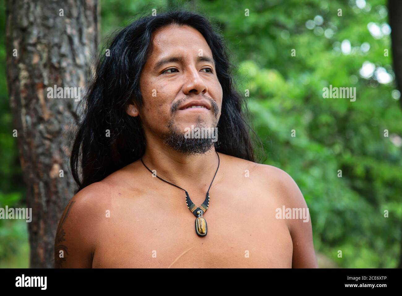Young Native American Man