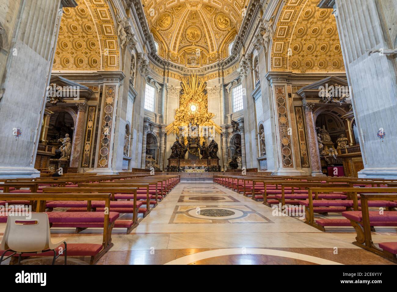Basilica of Saint Peter in Rome Stock Photo - Alamy