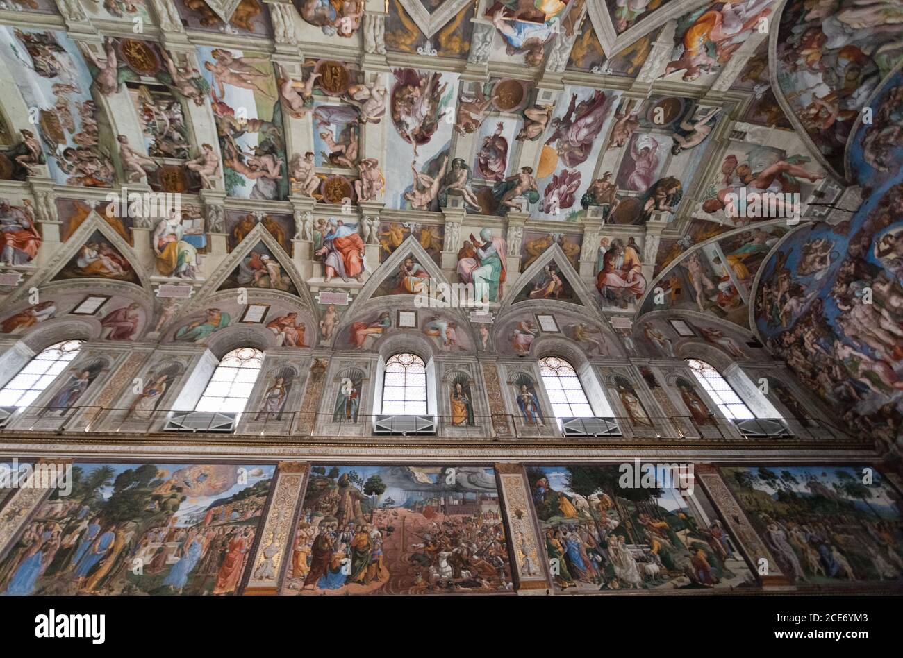 Michelangelo sistine creation earth hi-res stock photography and images ...
