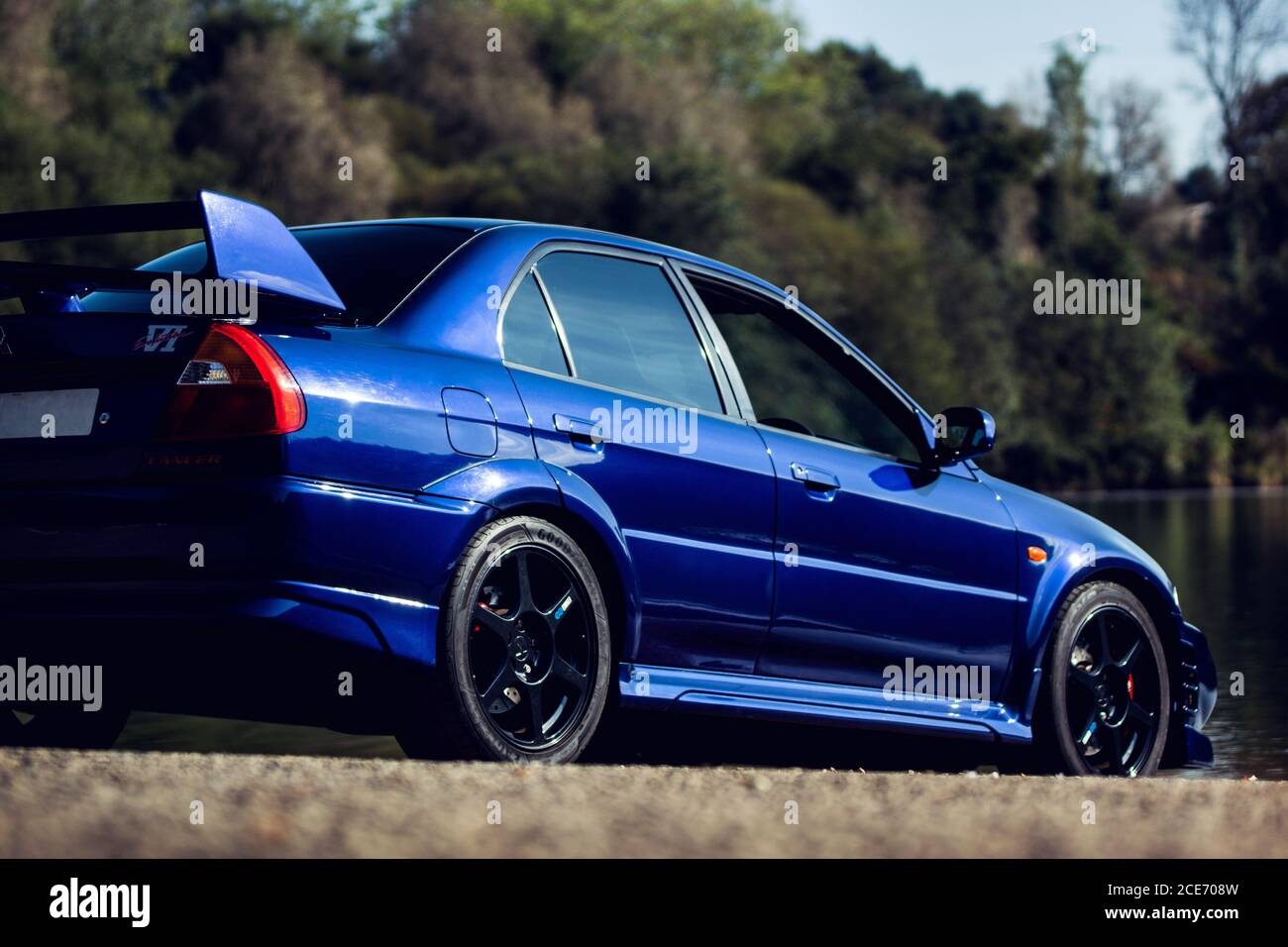 Mitsubishi Lancer Evolution 7 Ralliart Limited Edition, shot in a ...