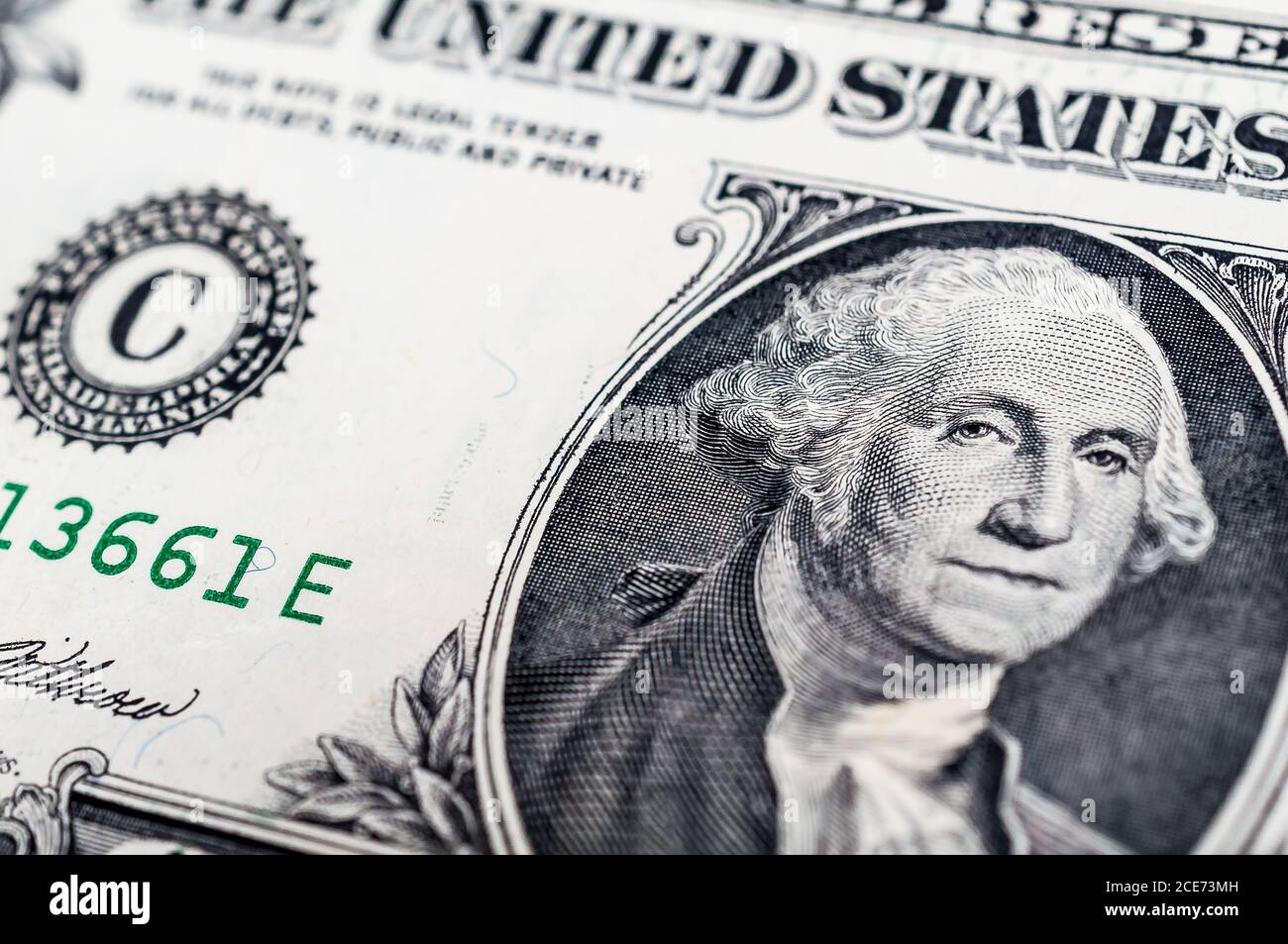 1 Dollar USA money Stock Photo - Alamy