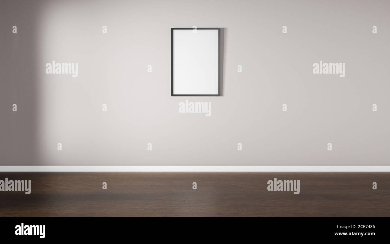 Empty picture frames wall hi-res stock photography and images - Alamy