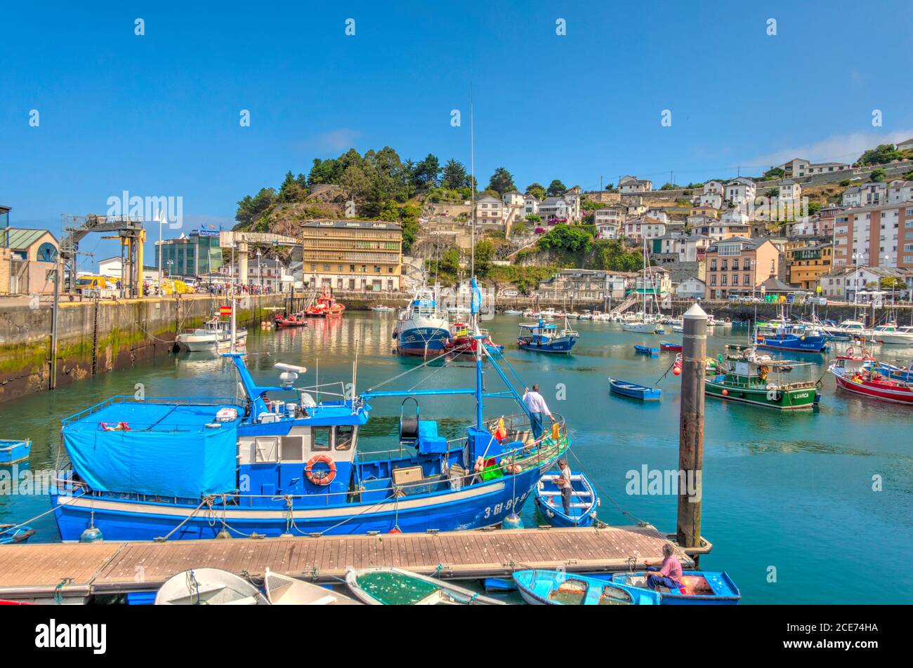 Luarca village hi-res stock photography and images - Alamy