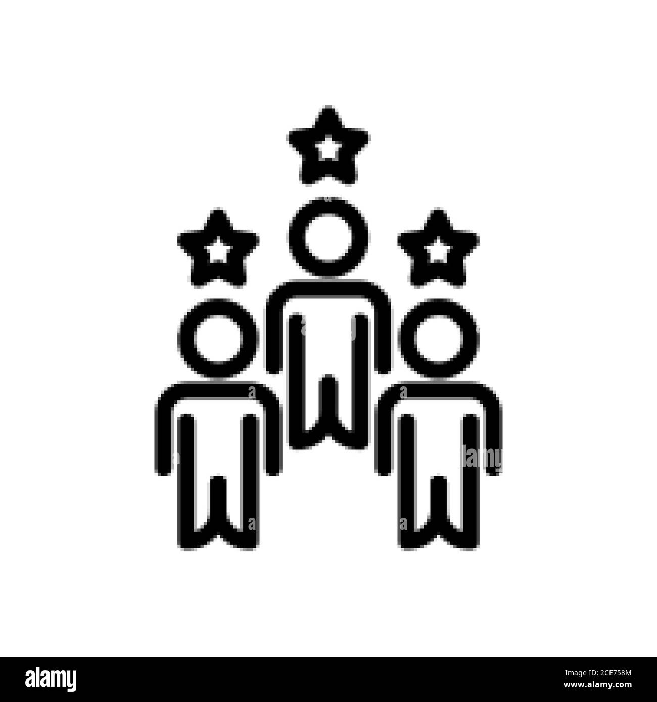 Professional group leader corporate Black and White Stock Photos ...