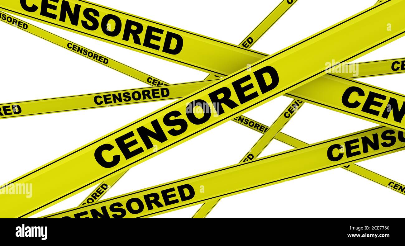 Censored image hi-res stock photography and images - Alamy