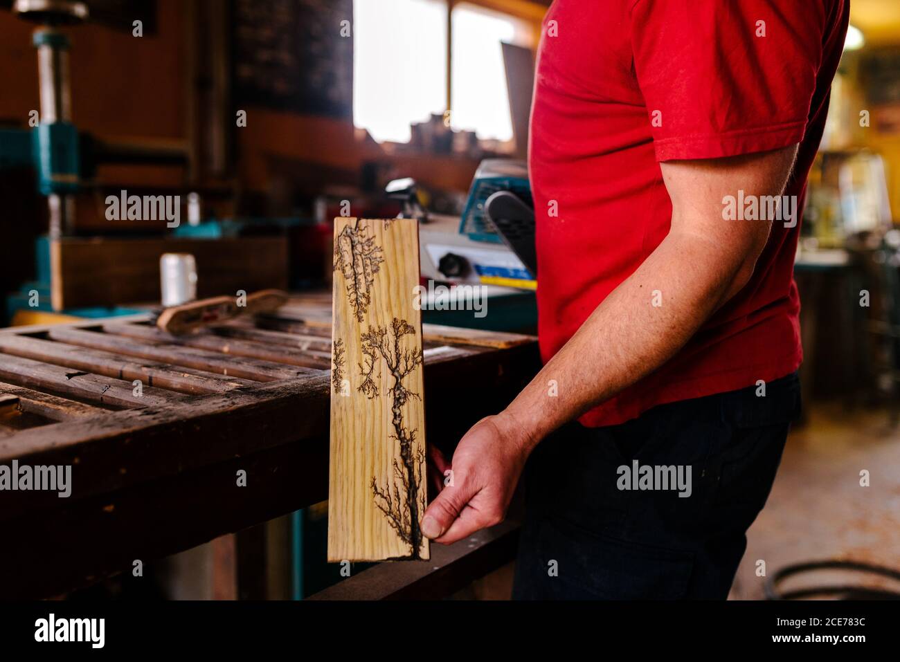 Pyrography design hi-res stock photography and images - Alamy