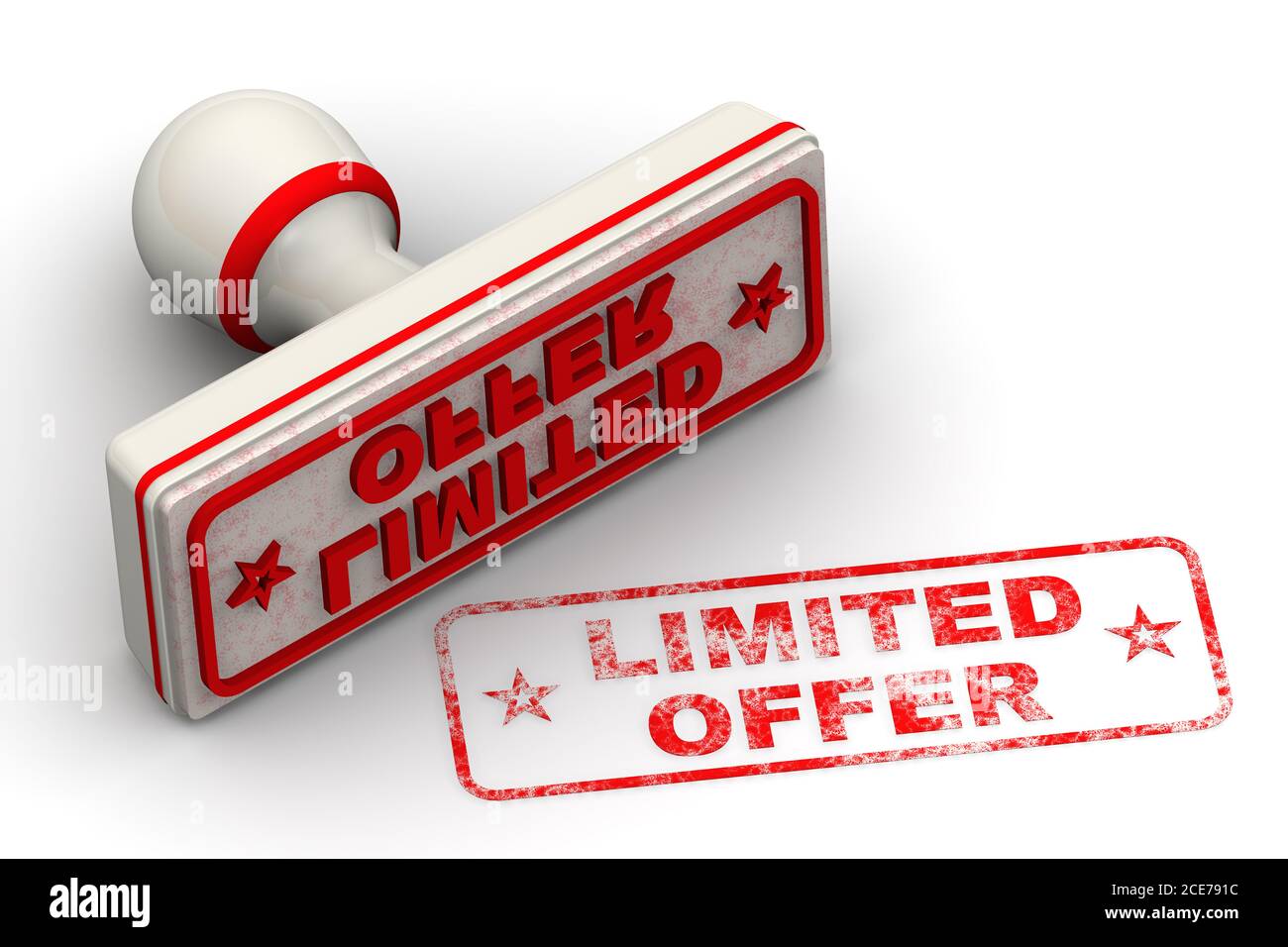 Limited offer stamp hi-res stock photography and images - Alamy