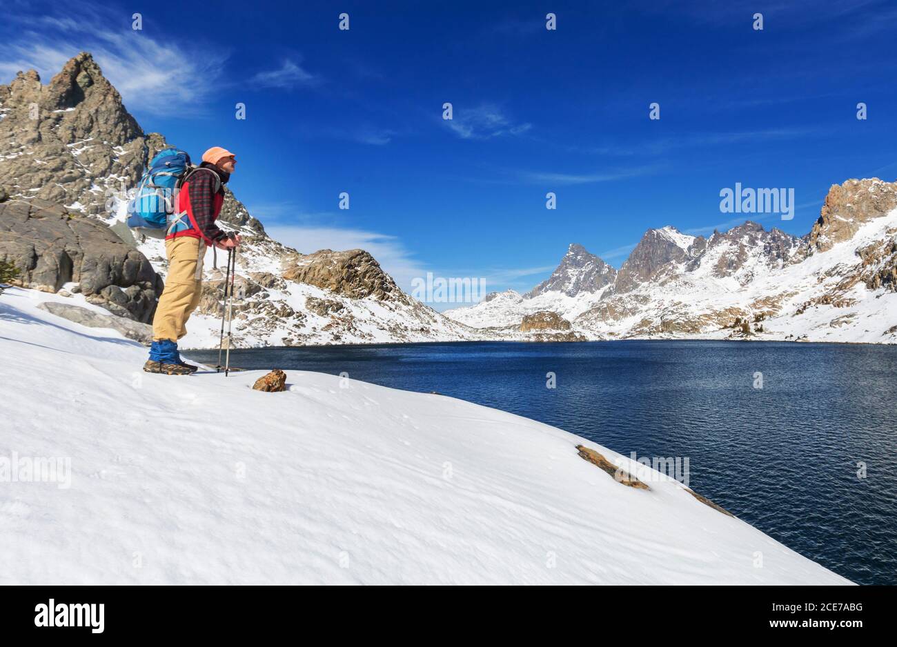 High sierra backpacker hi-res stock photography and images - Alamy