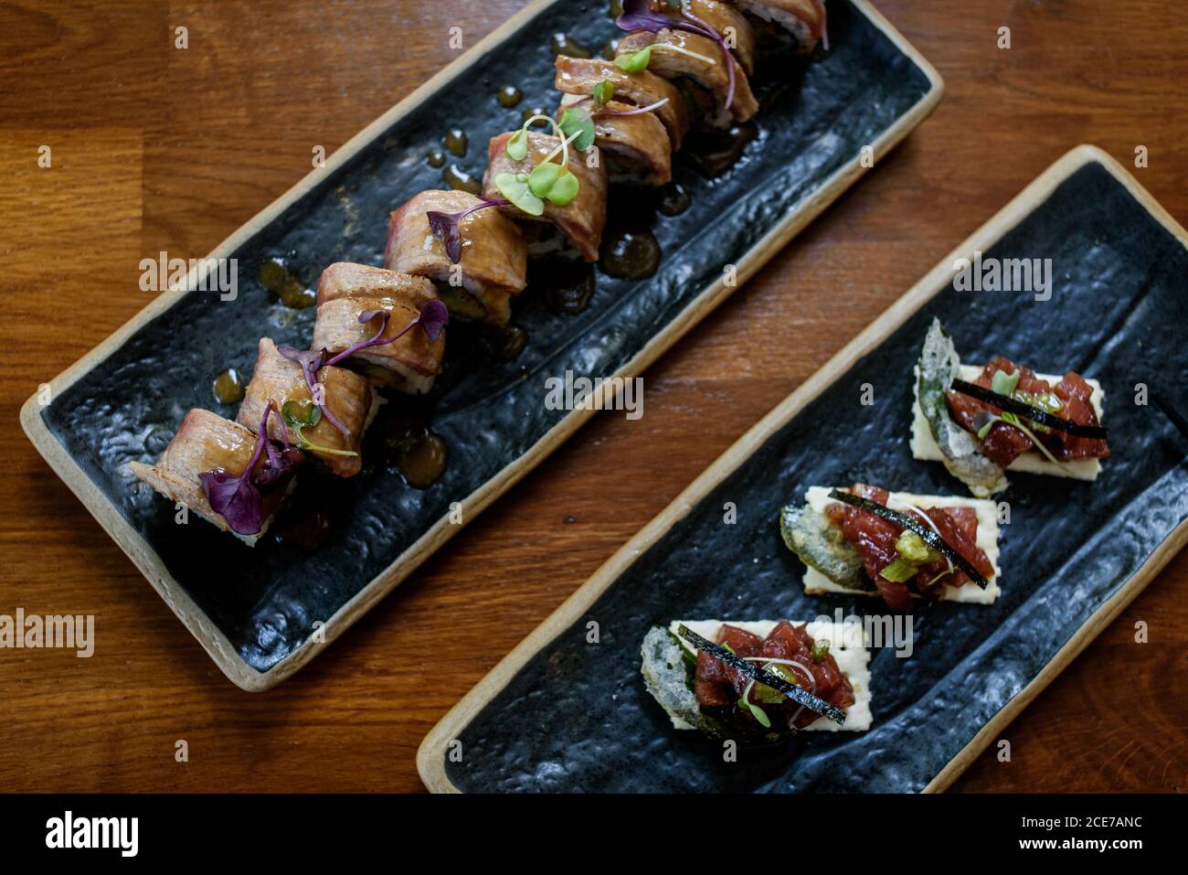 Top view various rolls hi-res stock photography and images - Alamy