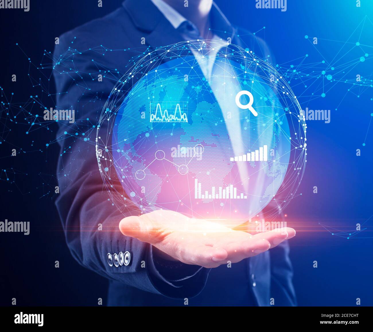Data management background hi-res stock photography and images - Alamy