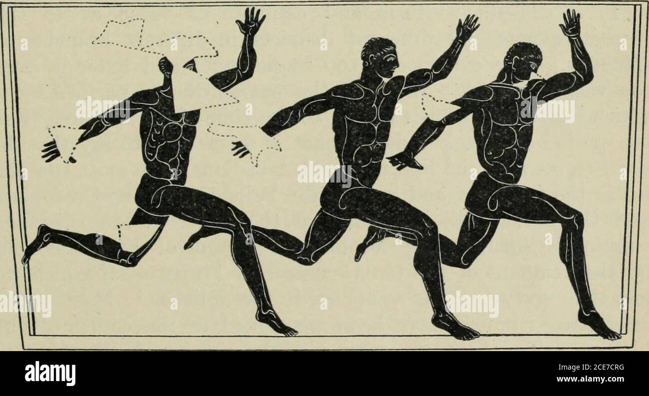 . Greek athletic sports and festivals . adno race shorter than 200 ...