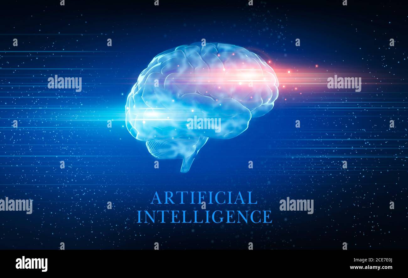 Ai brain for neural networks hi-res stock photography and images - Alamy