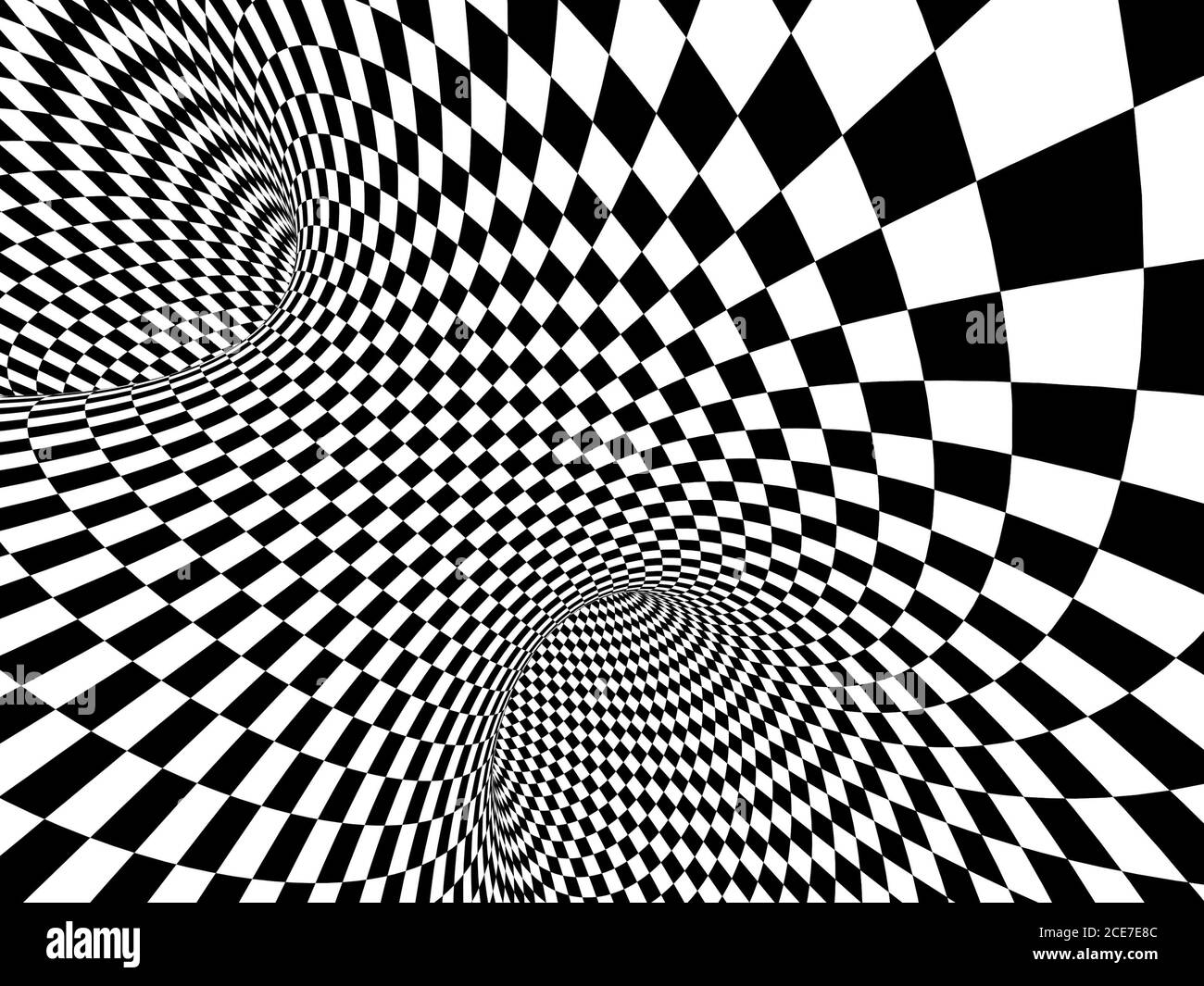 3d Geometric Patterns Black And White