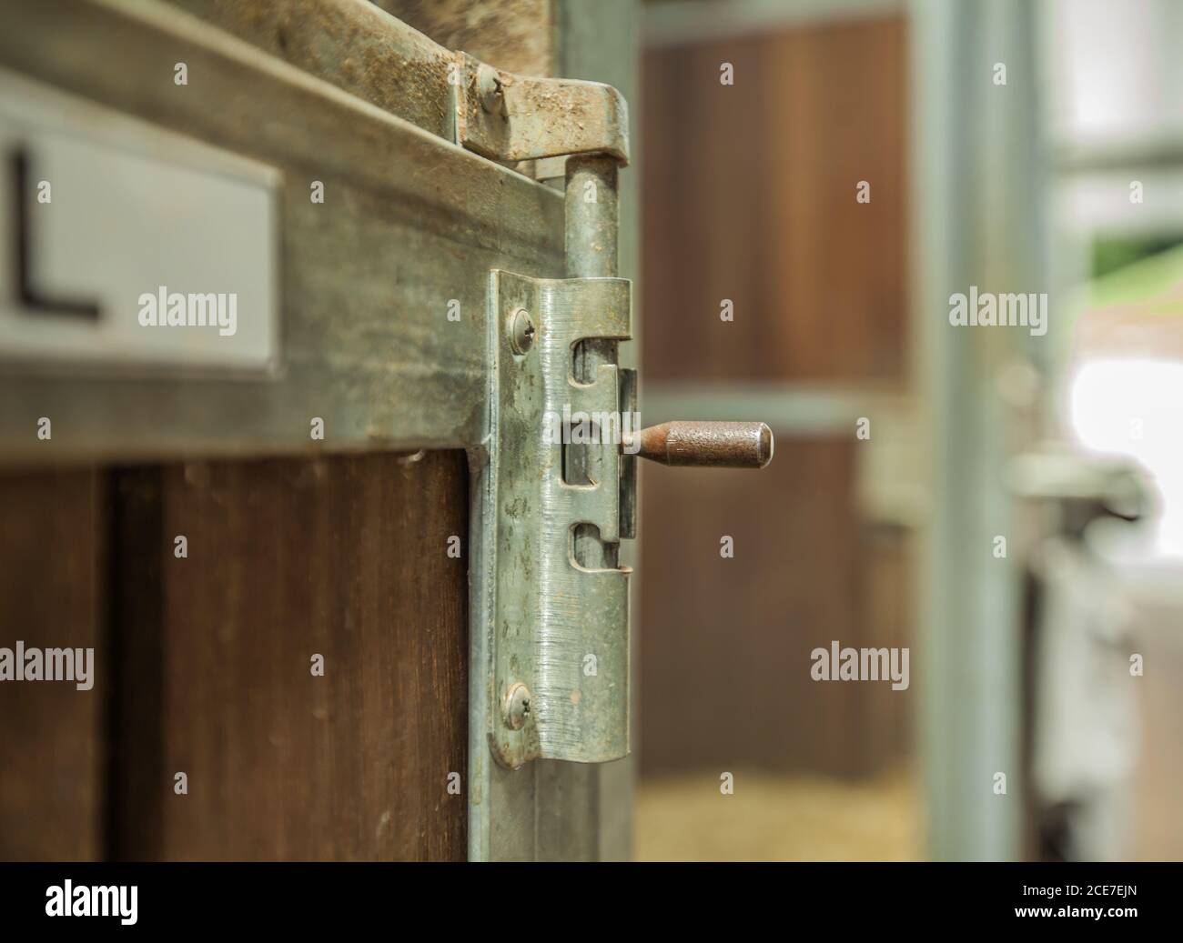 Slide bolt lock hi-res stock photography and images - Alamy