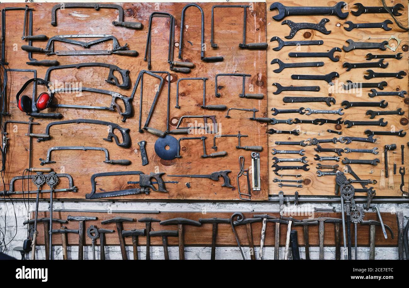 Set of hammers hi-res stock photography and images - Alamy