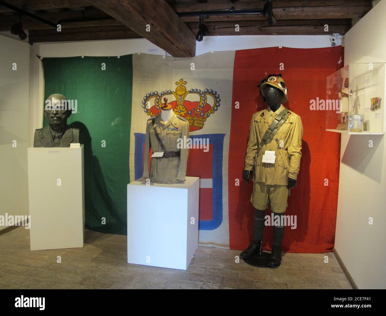 Predappio, Italy. 12th Aug, 2020. The house where Benito Mussolini was ...