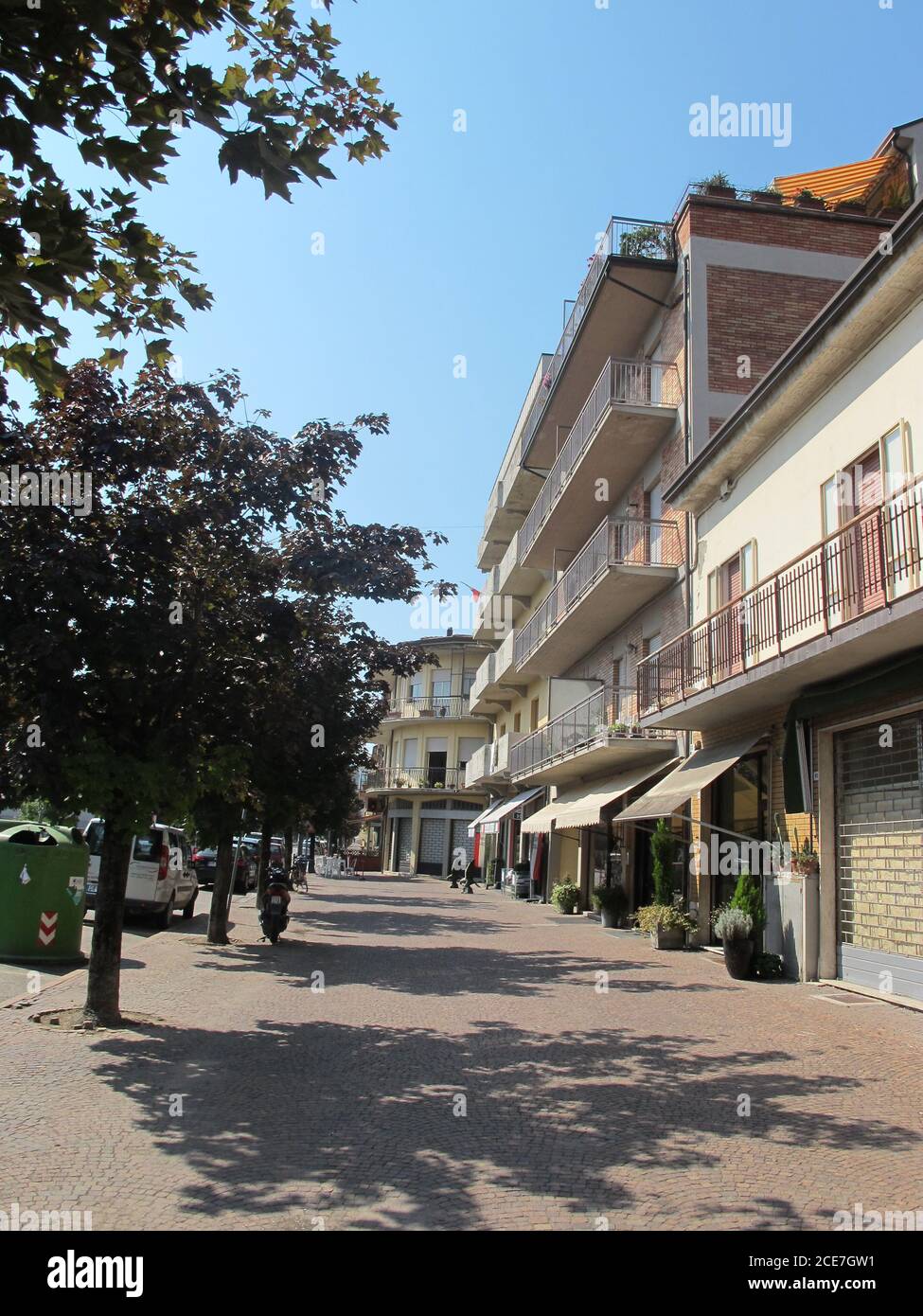 Predappio, Italy. 12th Aug, 2020. City view of Predappio, the ...
