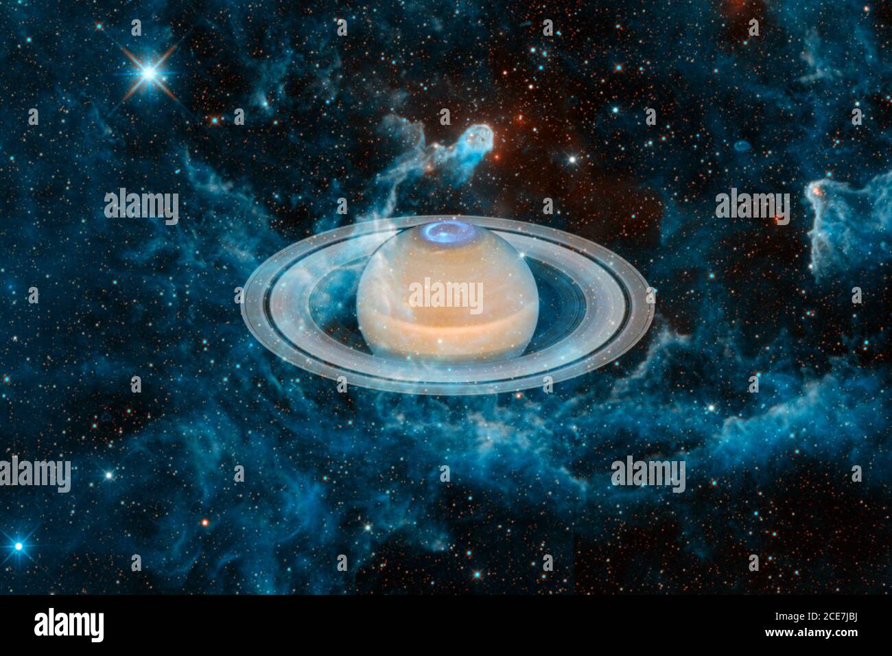 Planet Saturn. Solar system. Cosmos art. Elements of this image ...