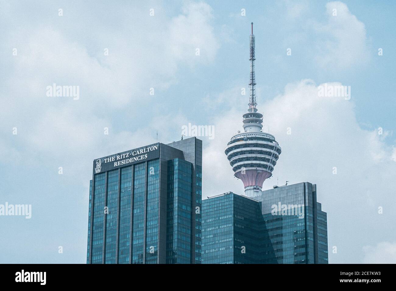 Top of the building, telephoto shot Stock Photo - Alamy