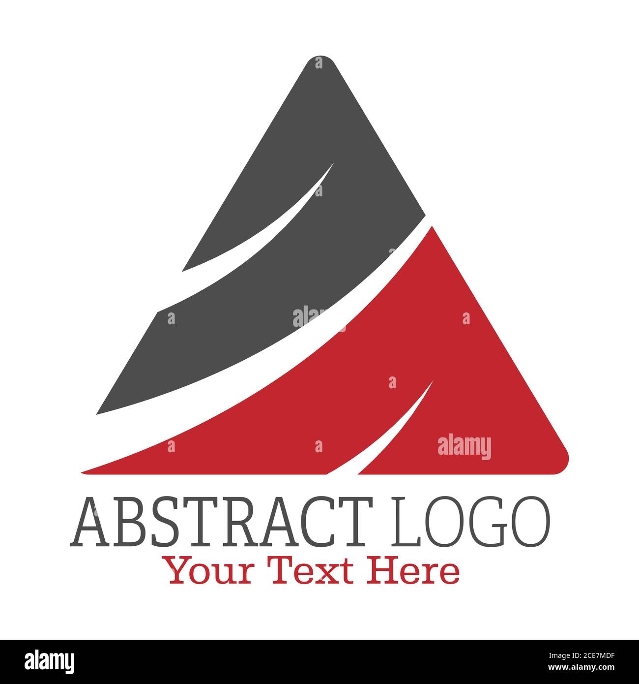 Abstract logo. Color vector illustration for logo, sticker or emblem ...