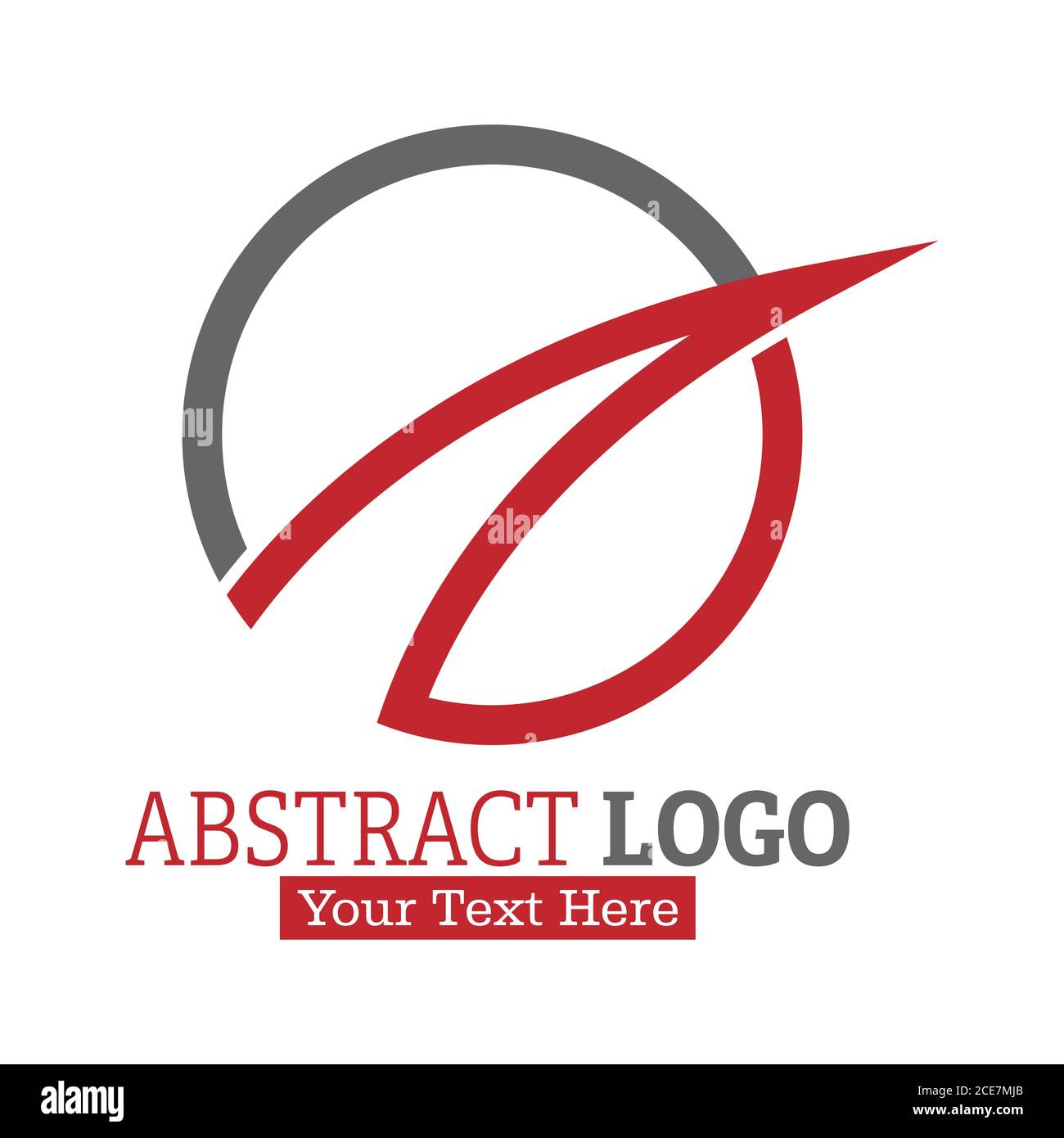 Abstract logo. Color vector illustration for logo, sticker or emblem ...