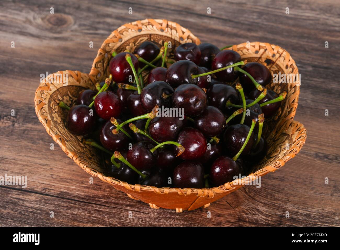 Ripe sweet tasty fresh cherry berry Stock Photo - Alamy