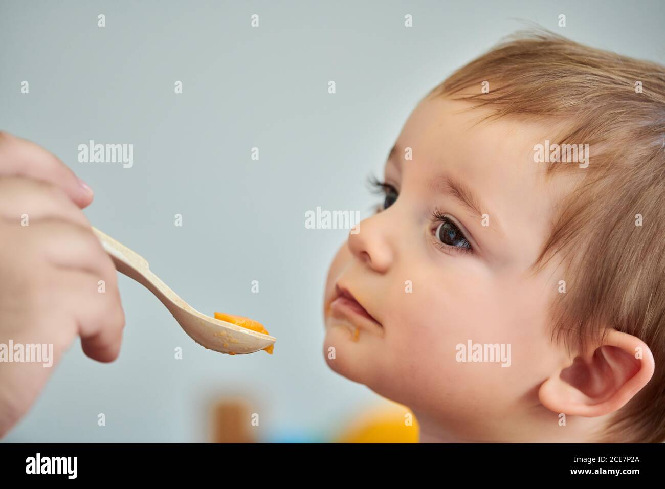 Adorable little baby hi-res stock photography and images - Alamy