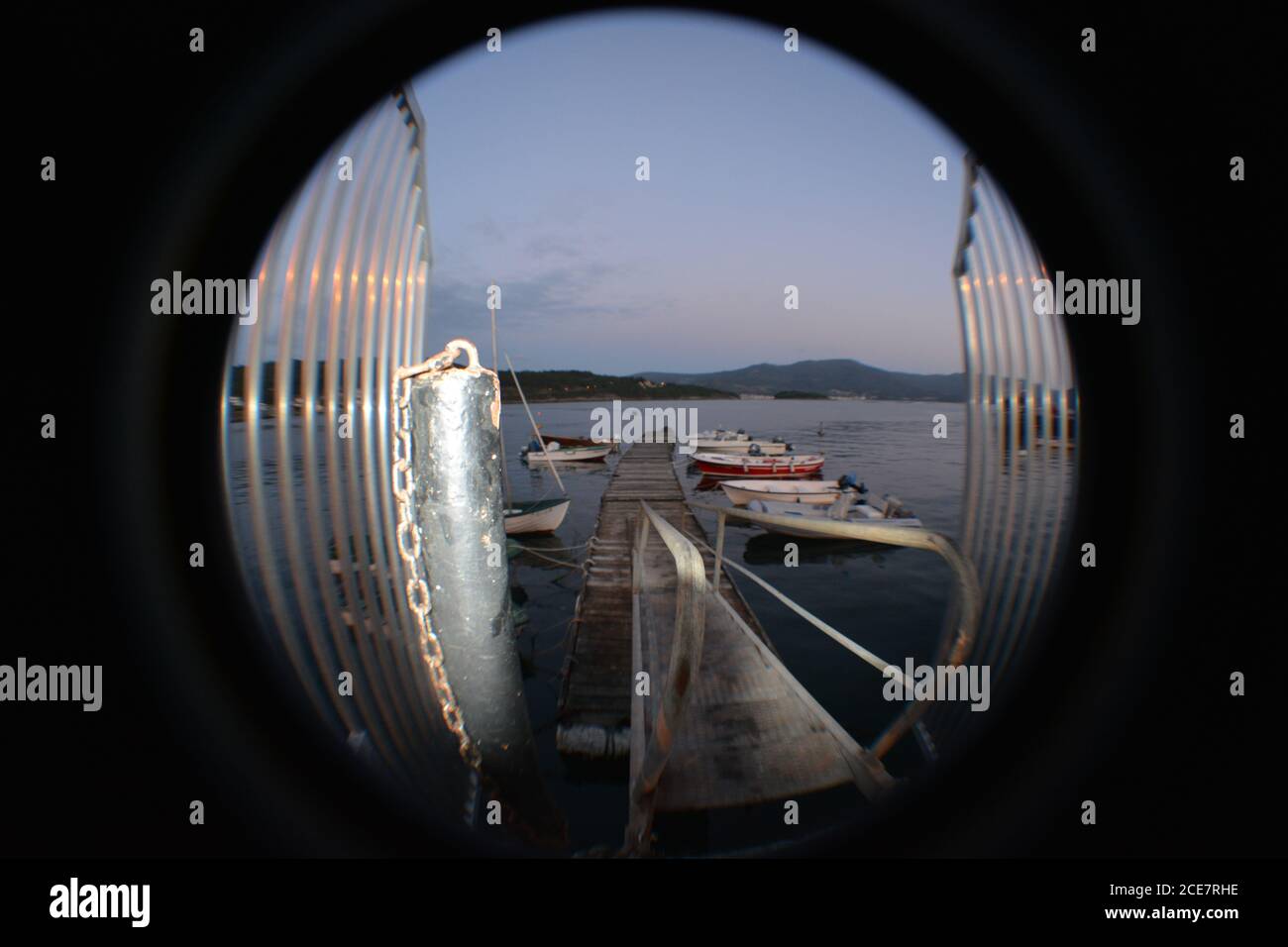 Small peephole hi-res stock photography and images - Alamy