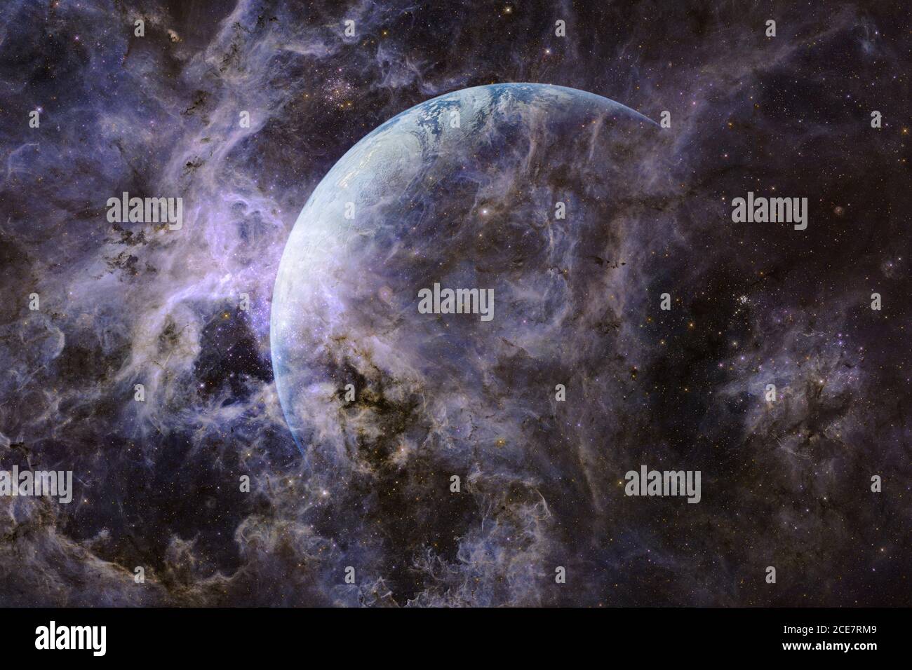 Planet Earth. Science fiction wallpaper. Elements of this image ...