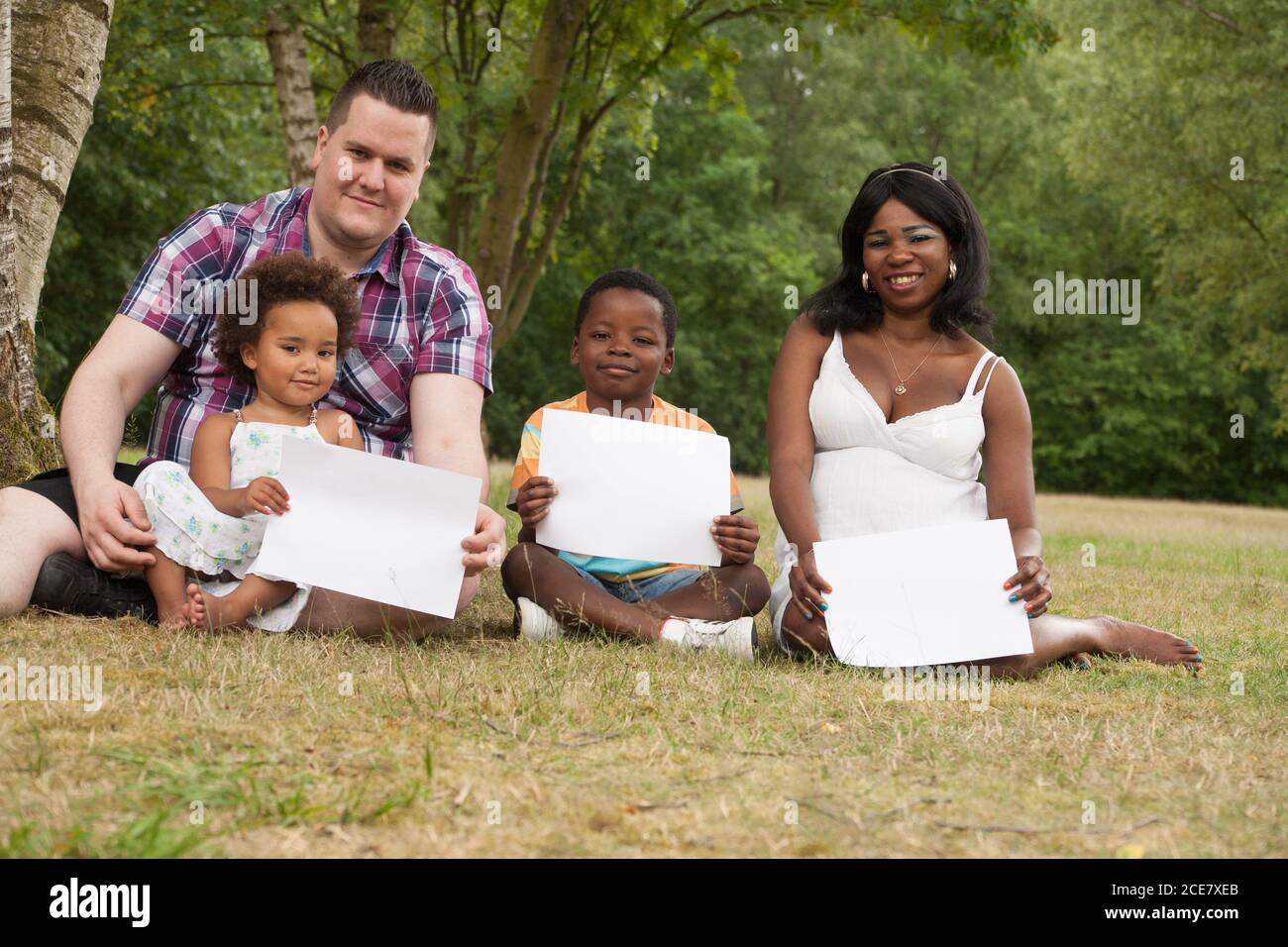Blank family hi-res stock photography and images - Alamy