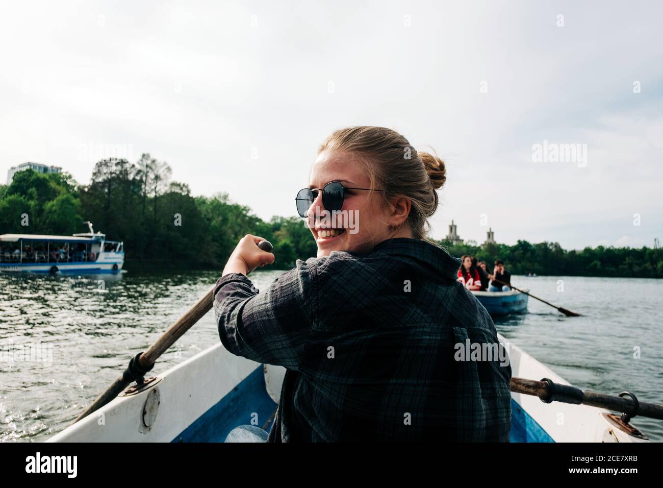 Sculling boat hi-res stock photography and images - Alamy