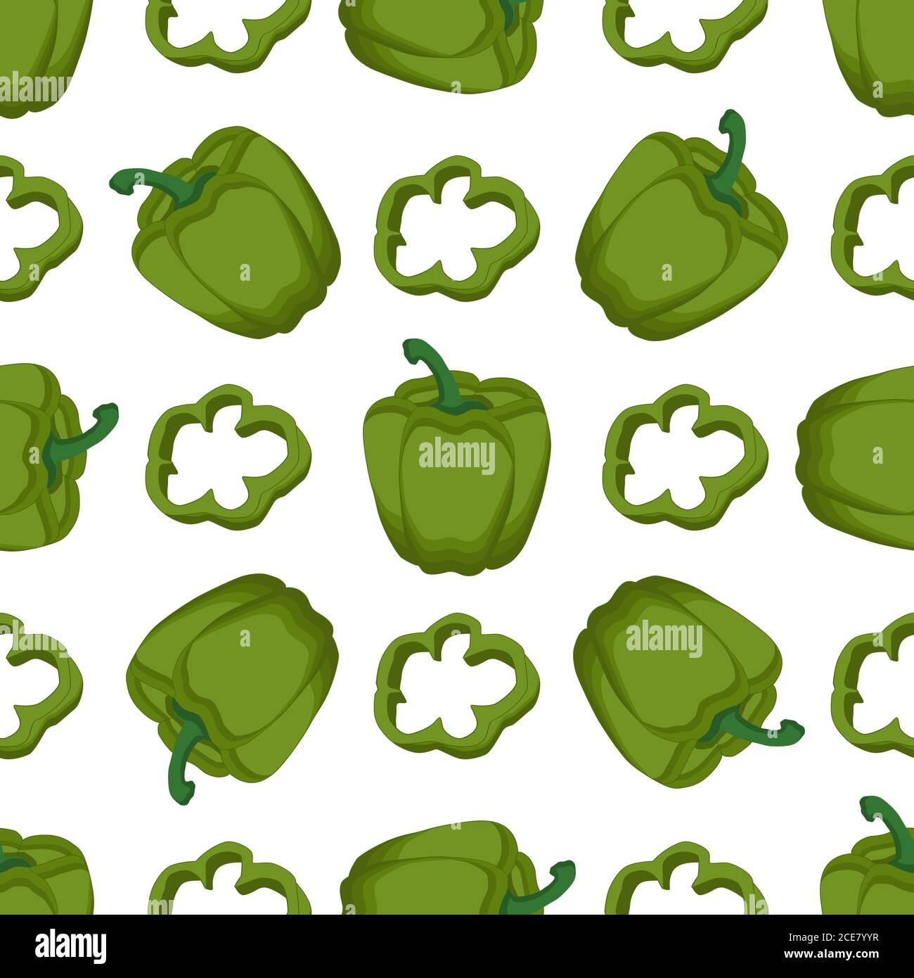 Bell Pepper Vector Stock Vector Images - Alamy