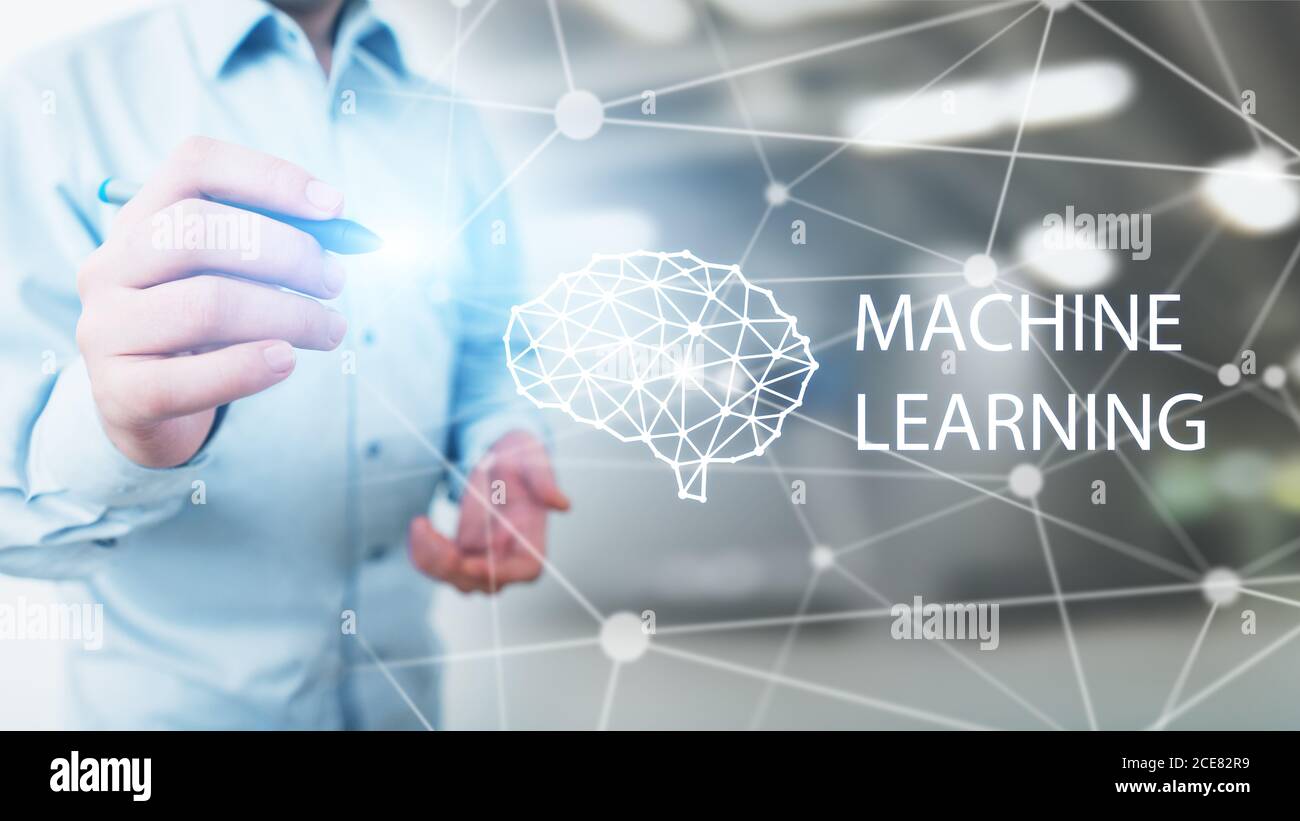 Machine Deep learning algorithms and AI Artificial intelligence ...