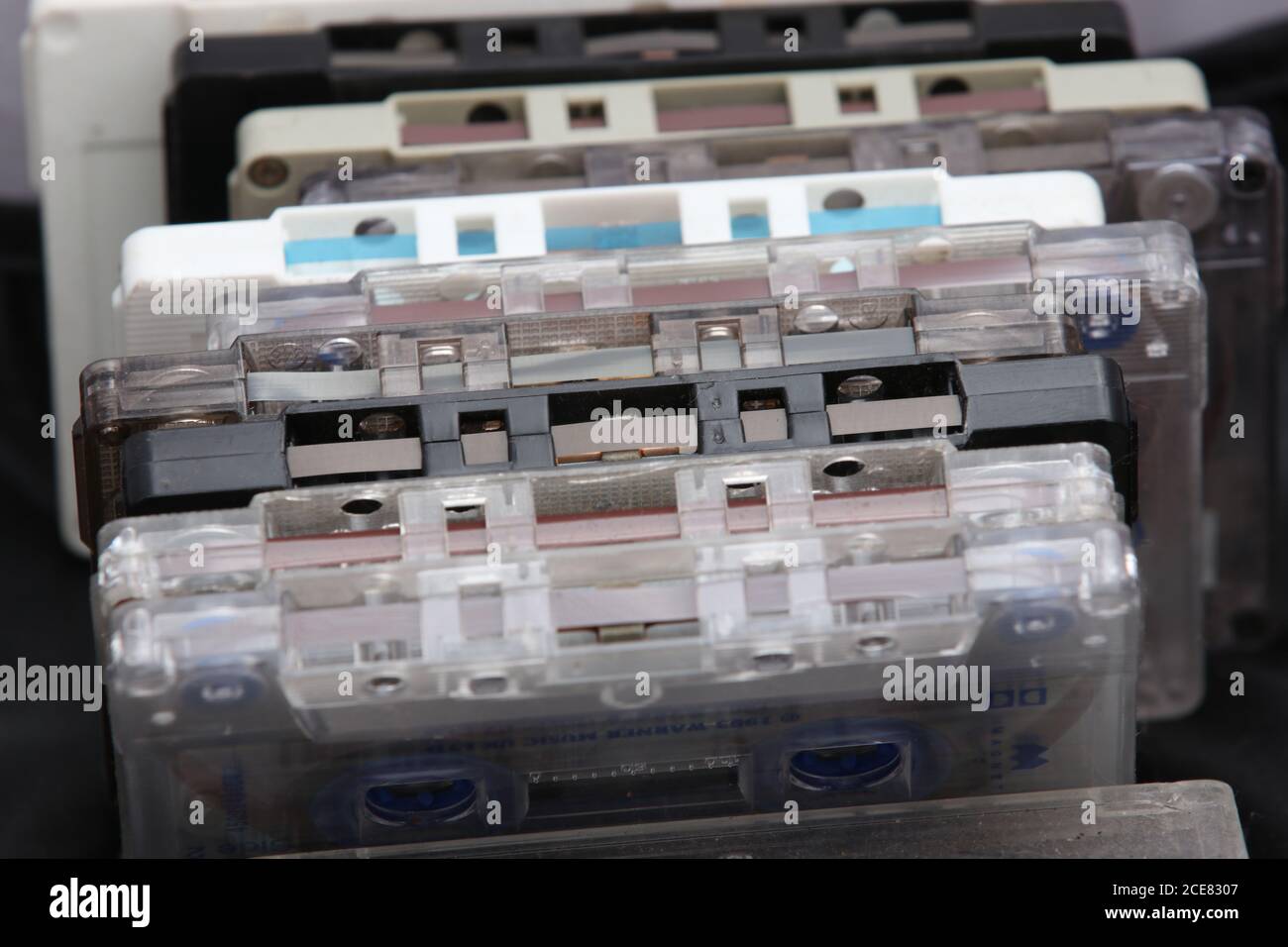 Vintage audio music Cassettes Stock Photo - Alamy