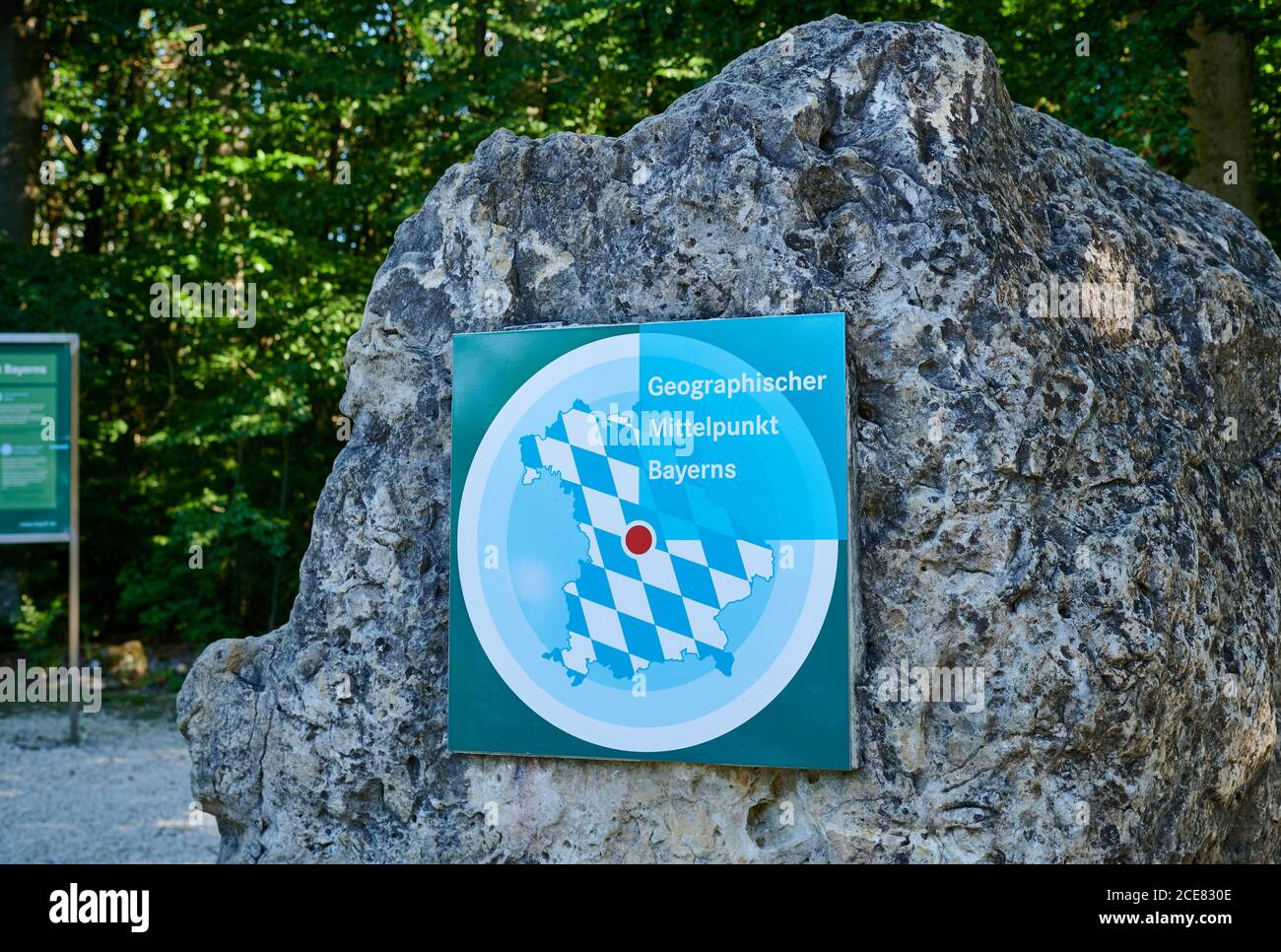 Geographic center of Bavaria, Kipfenberg, Bavaria, Germany Stock Photo ...