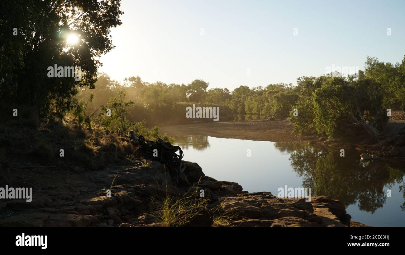 Western Australia bush landscapes near Kimberley Stock Photo - Alamy