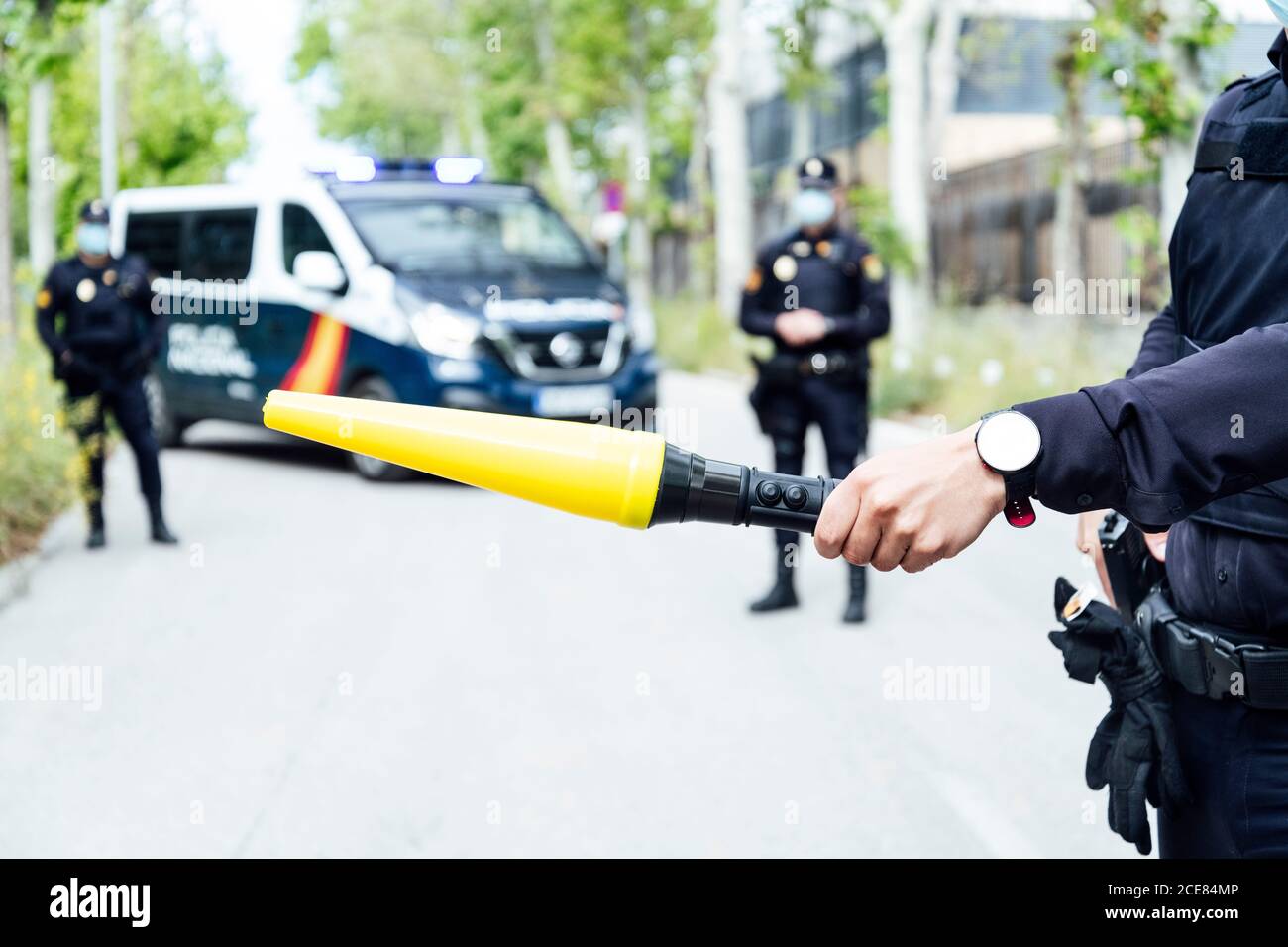 Traffic Police Signal High Resolution Stock Photography and Images - Alamy
