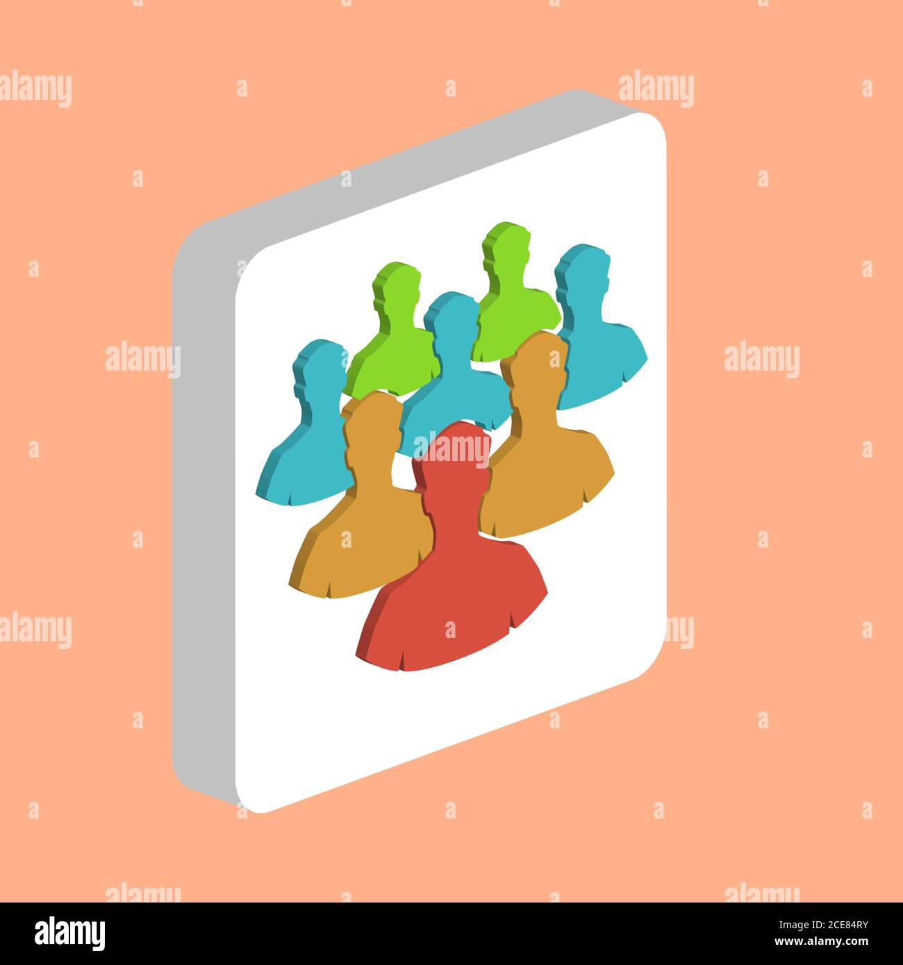 Team leader pictogram hi-res stock photography and images - Alamy