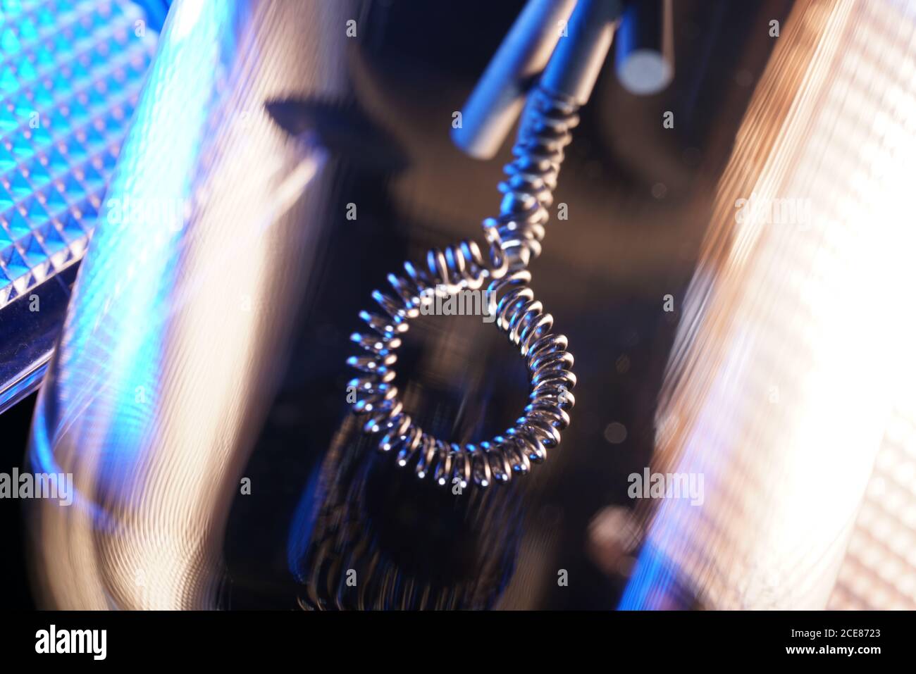 Closeup shot of an electric light bulb Stock Photo - Alamy