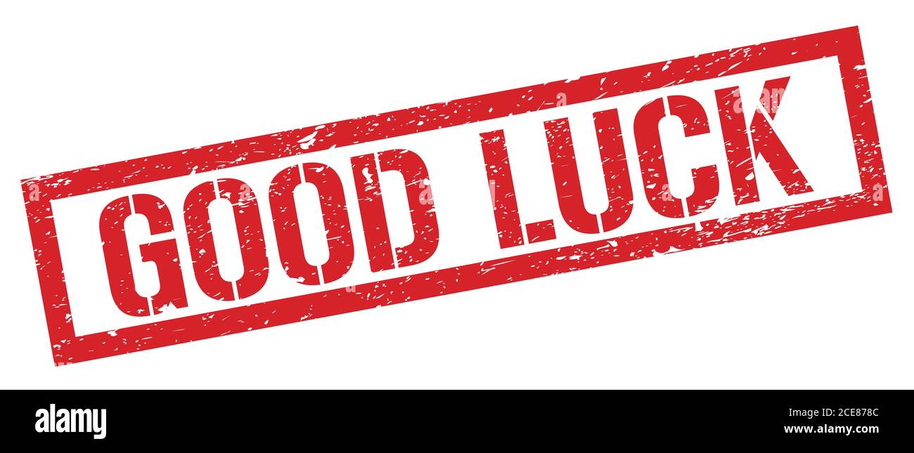 Good Luck Stamp Cut Out Stock Images & Pictures - Alamy