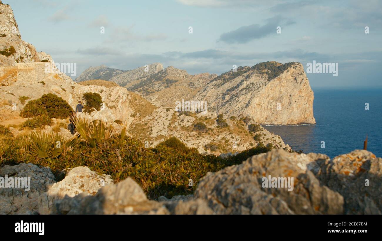 mountain peaks, Mallorca, Cap De Formentor, Mallorca, Balearic islands ...