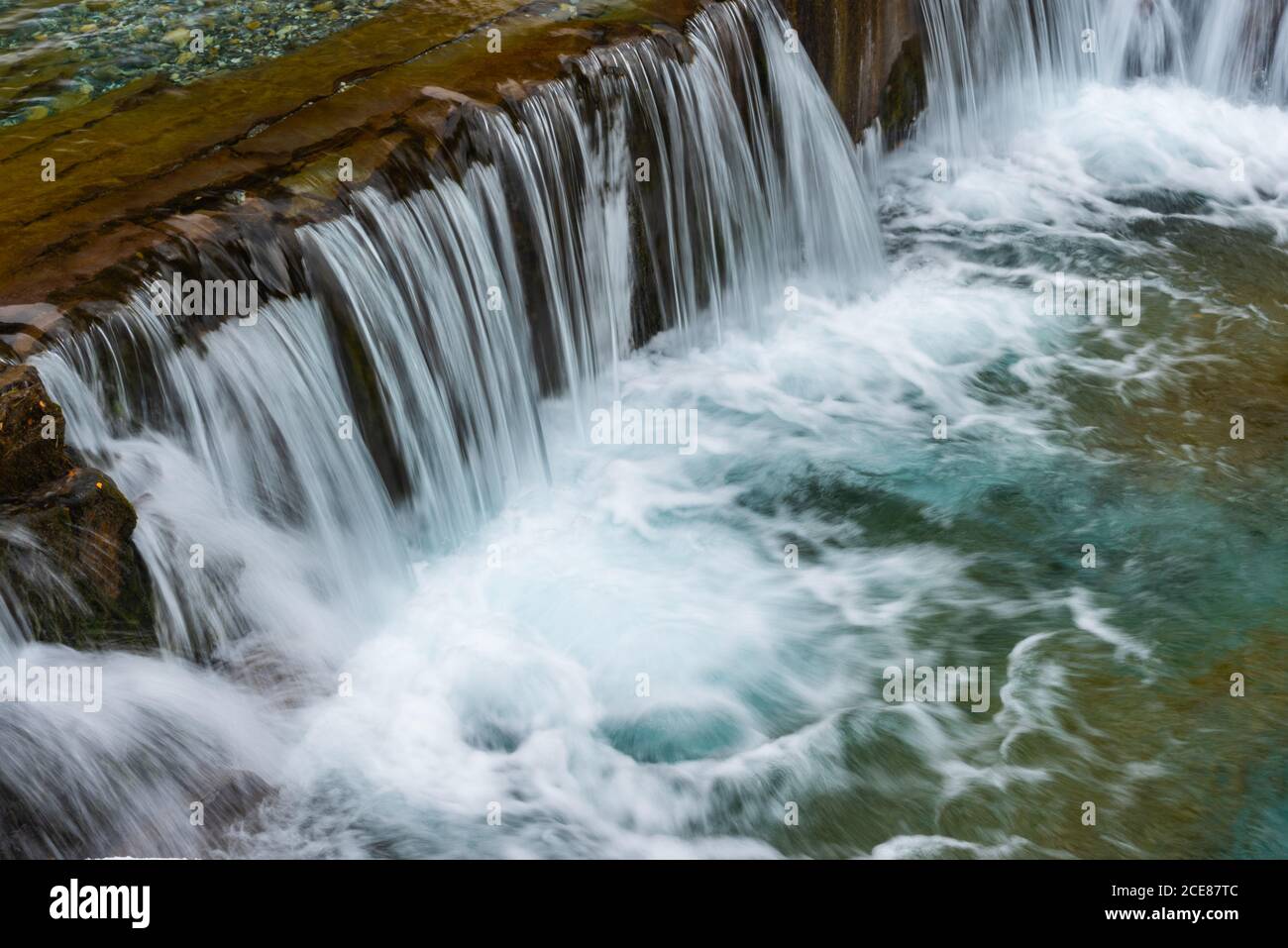 Wide waterfall hi-res stock photography and images - Alamy