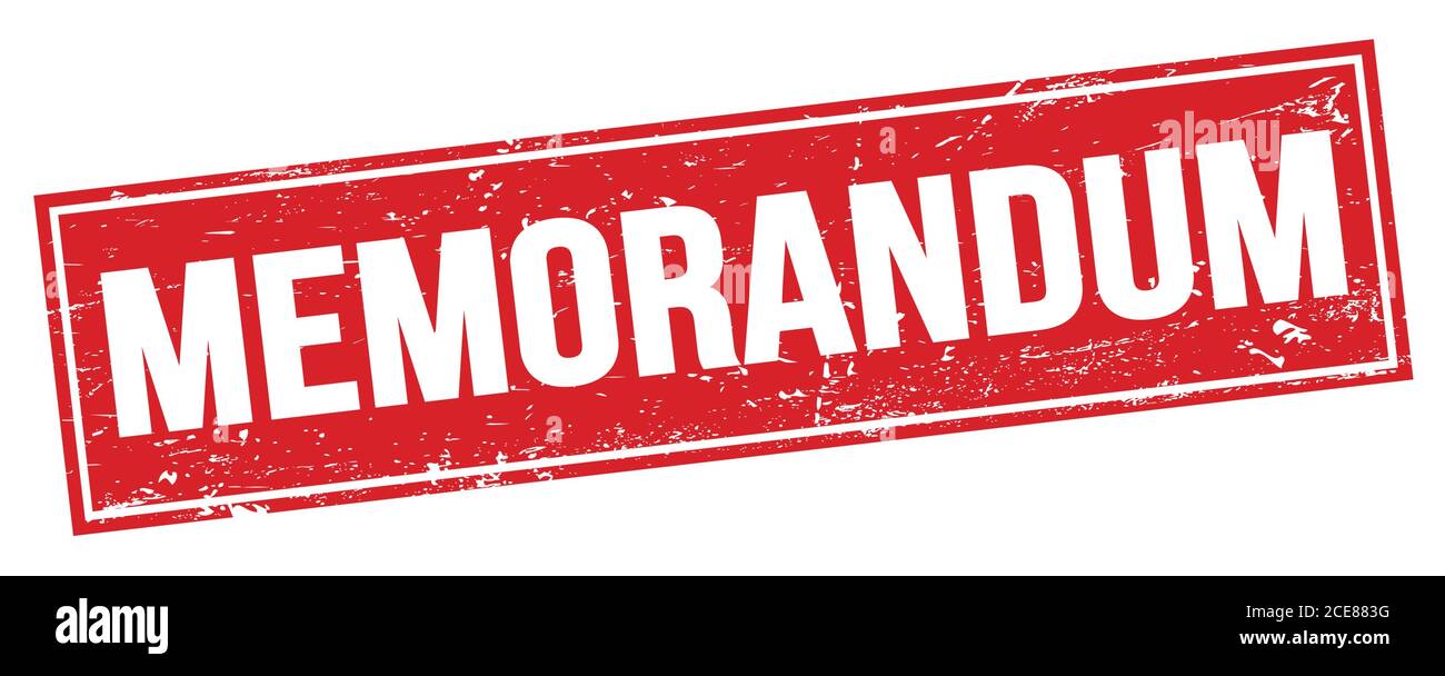 Memorandum text hi-res stock photography and images - Alamy