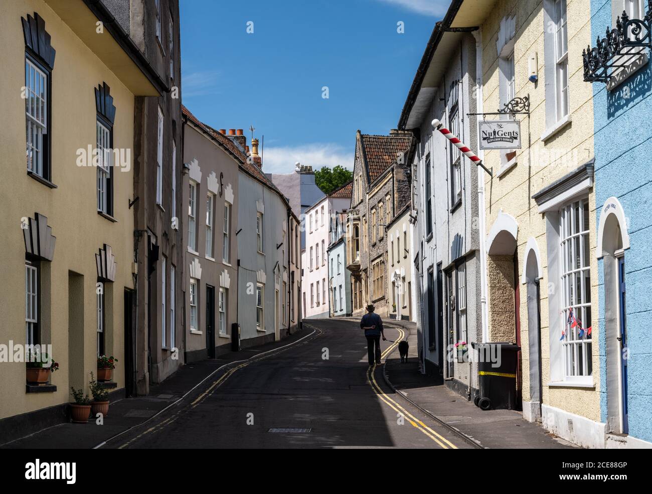 High street street somerset england hi-res stock photography and images ...